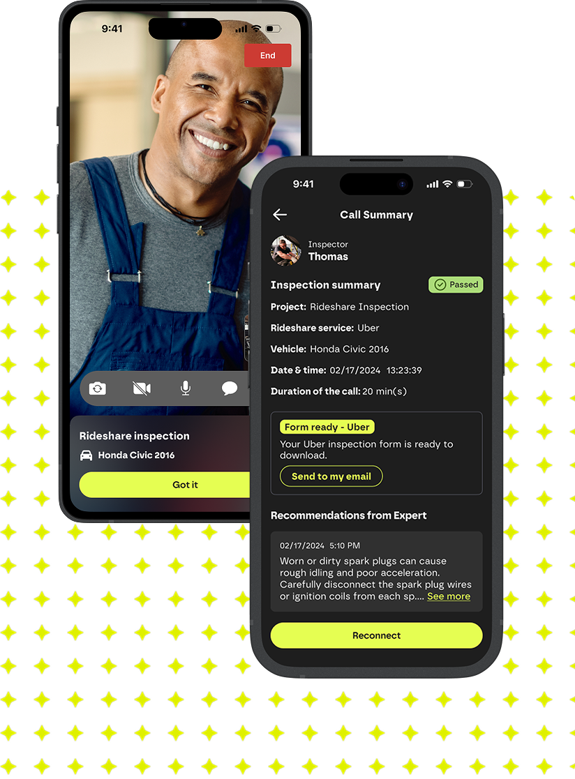 Tinker Virtual Rideshare Inspection | Uber & Lyft Drivers